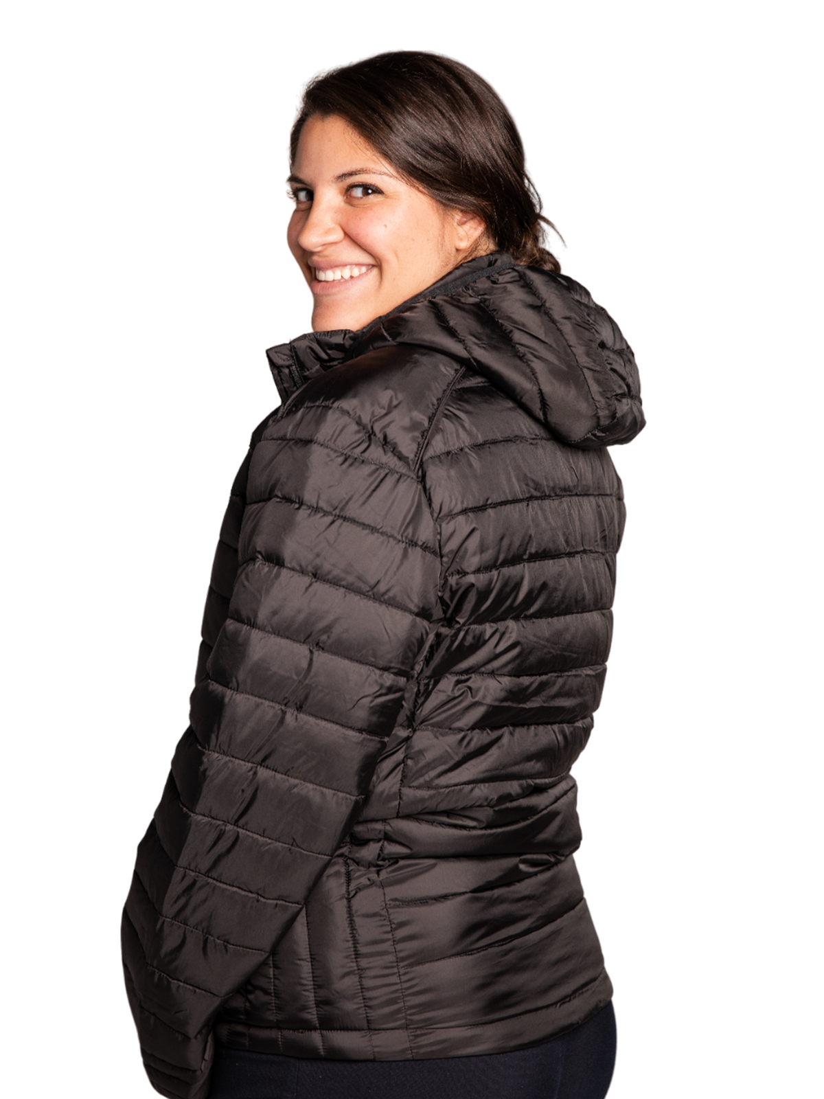 Women's Red Shield Puffer Jacket | USE Trade