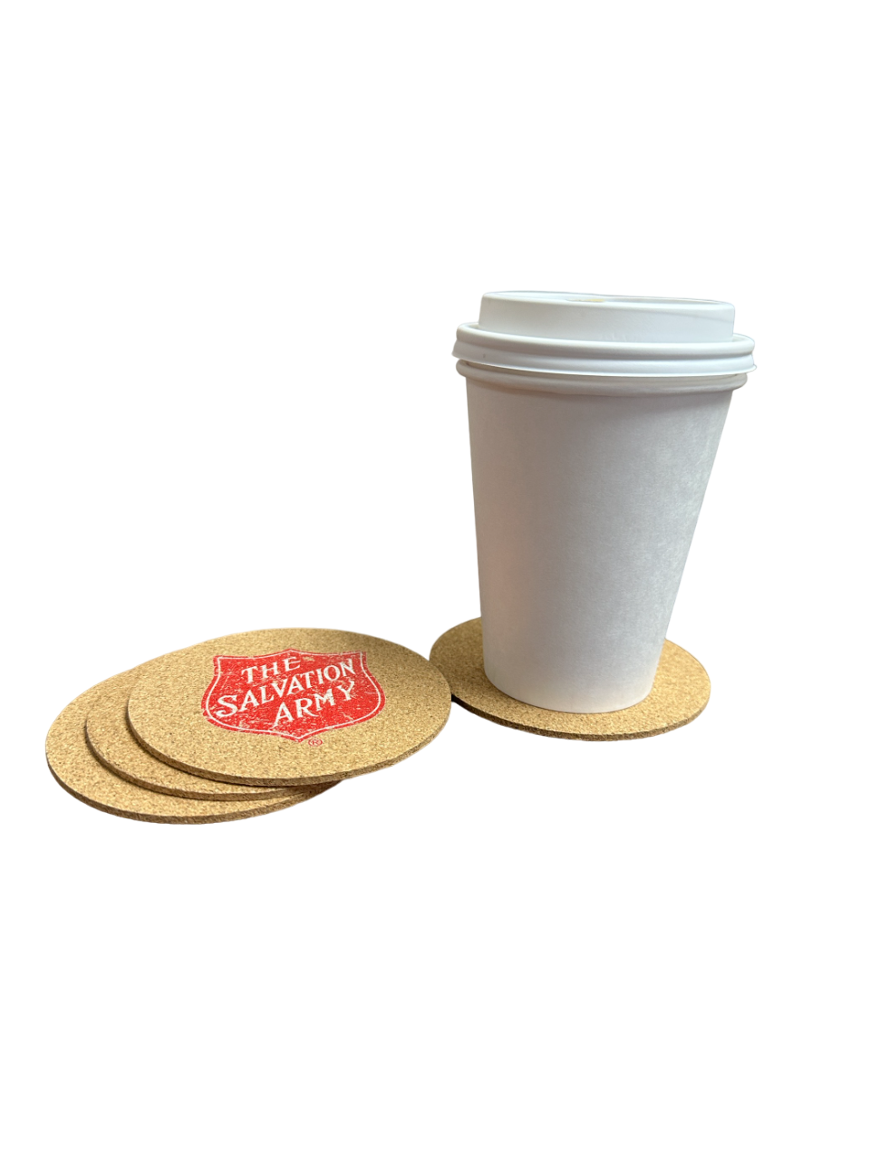 Distressed Shield Coaster (4 pack) | USE Trade