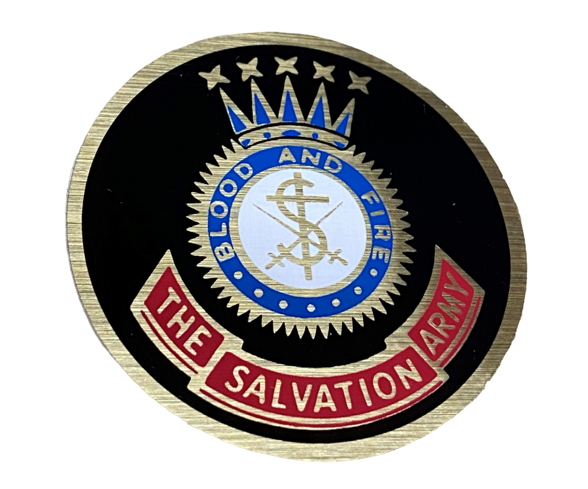 Metal Mylar Crest - 2" | USE Trade